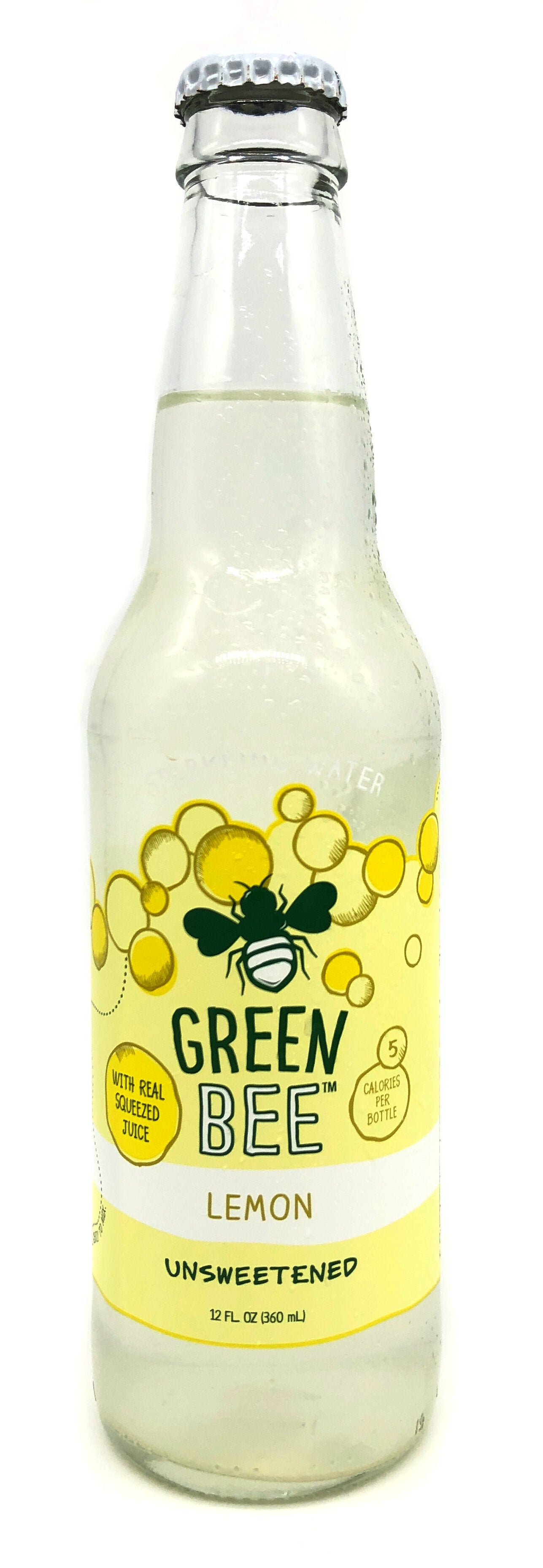 Green Bee Lemon Sparkling Water | C-Ray Lobster